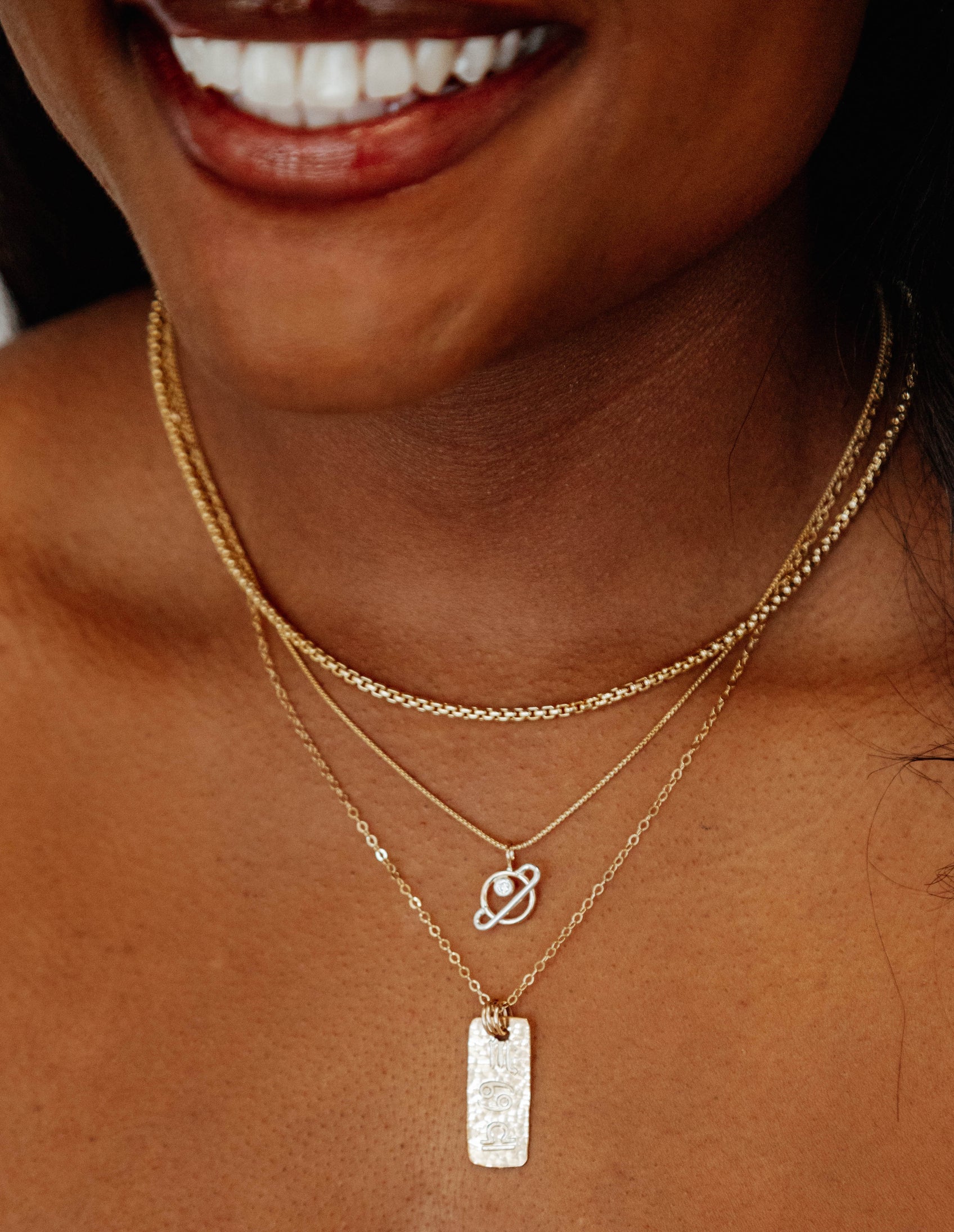 ALIGN // astrology sign necklace // Sun & Selene – SUN & SELENE